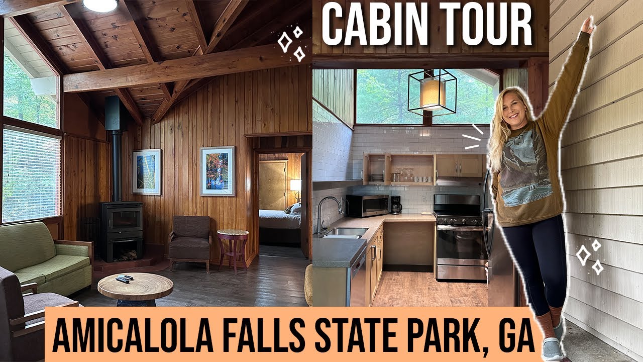 Full Cabin Tour In Amicalola Falls State Park Dawsonville Georgia
