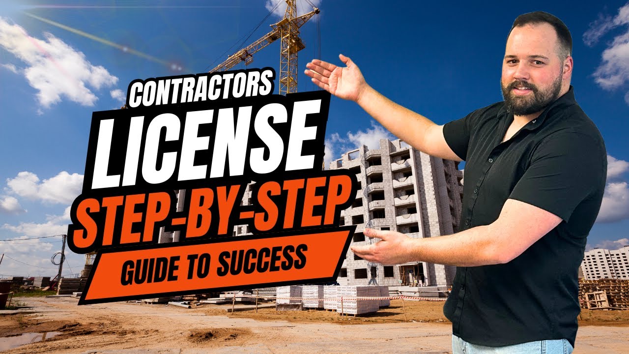 How To Obtain Your Contractors License Step By Step Easily Youtube