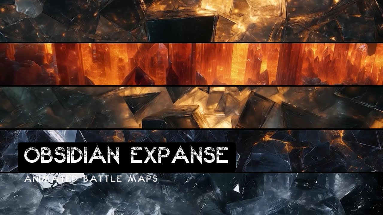 D D Obsidian Expanse Trailer Animated Battle Maps Youtube