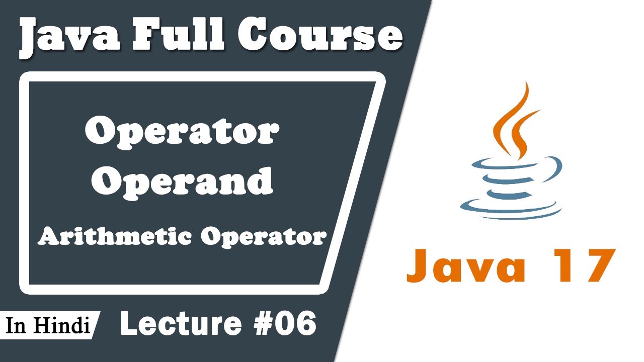 Operators In Java Operand In Java Arithmetic Operator In Java