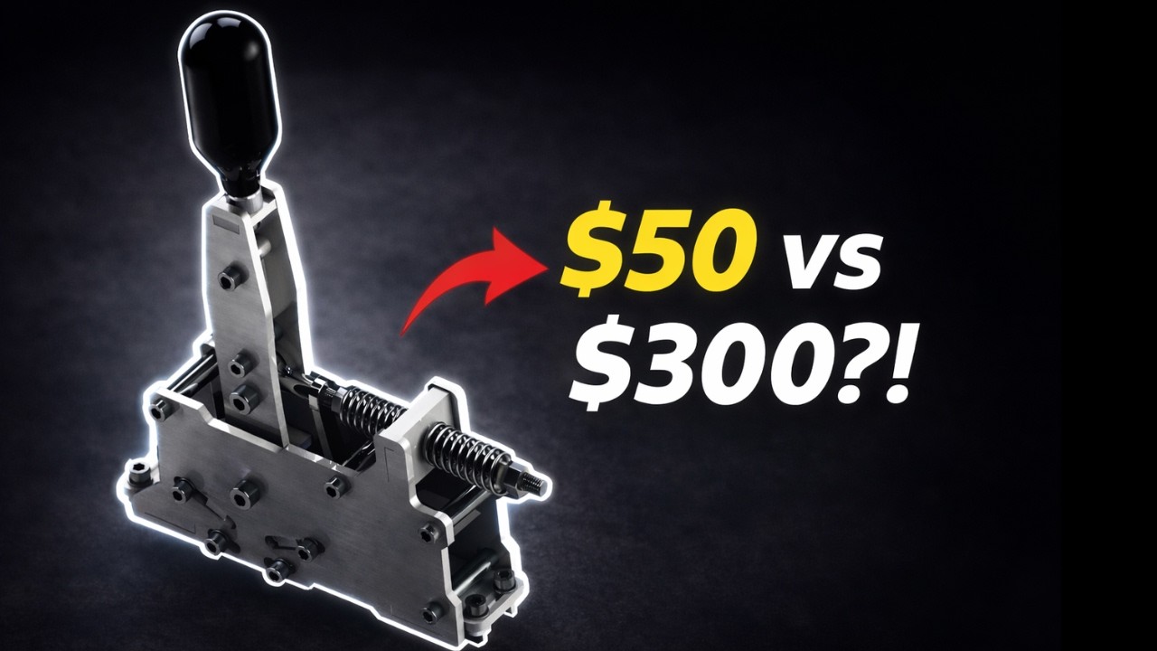 Best Quality And Budget Sequential Shifter Diy Sim Racing Youtube