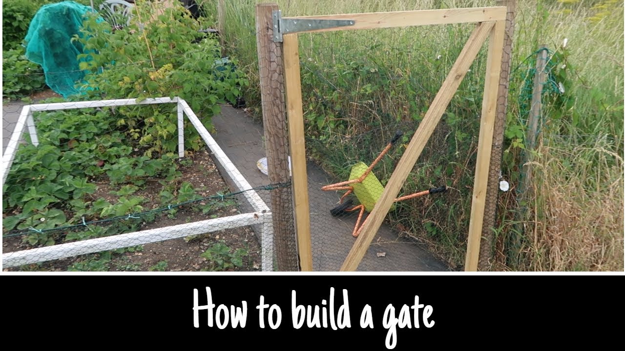 How To Build A Garden Gate With Wire Builders Villa