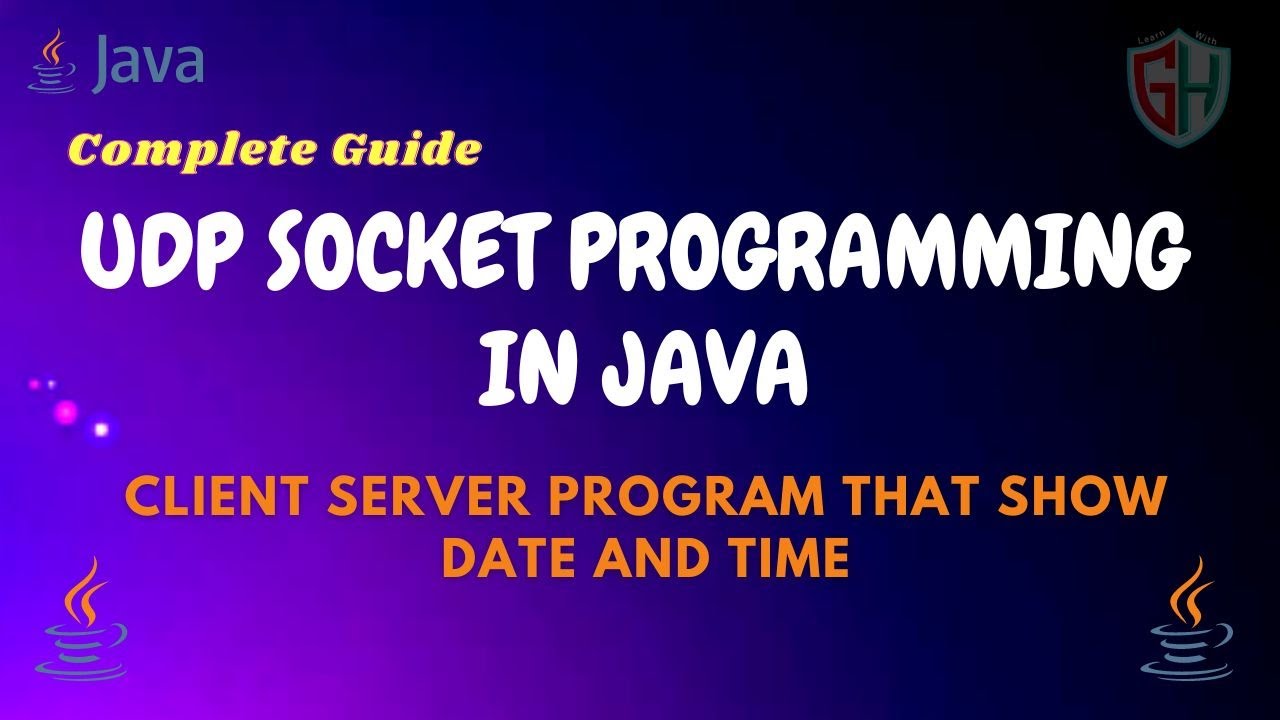Udp Socket Programming In Java Simple Client Server Program Using Udp