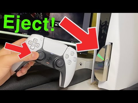 Ps5 How To Eject Disc With A Controller Youtube
