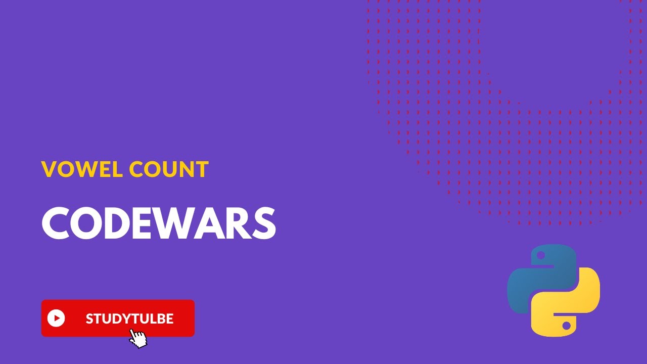 Codewars 1 Vowel Count Bahasa Indonesia Youtube