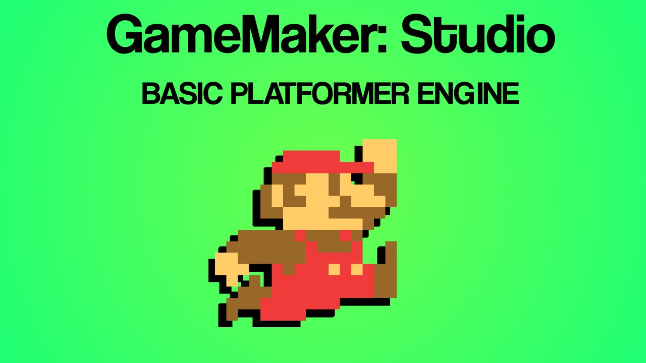Gamemaker Studio Basic Platformer Engine Tutorial Youtube