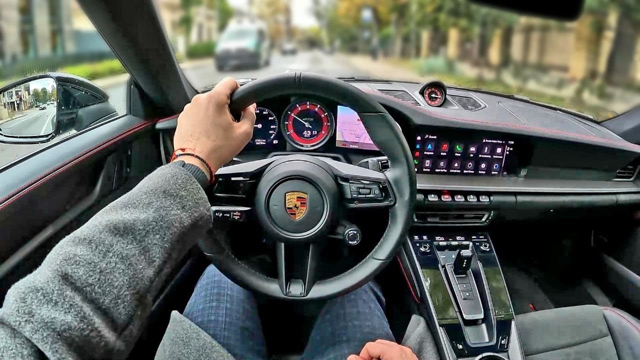 2022 Porsche 911 Carrera Gts 2 981 Cm H6 480hp Pov Test Drive In