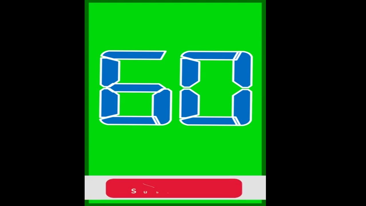 60 Second Timer Green Blue Shorts 123timer Youtube Music