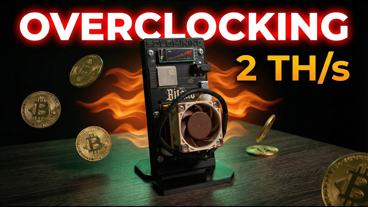 Overclock Bitaxe Automatique Le Meilleur Réglage Tension Fréquence