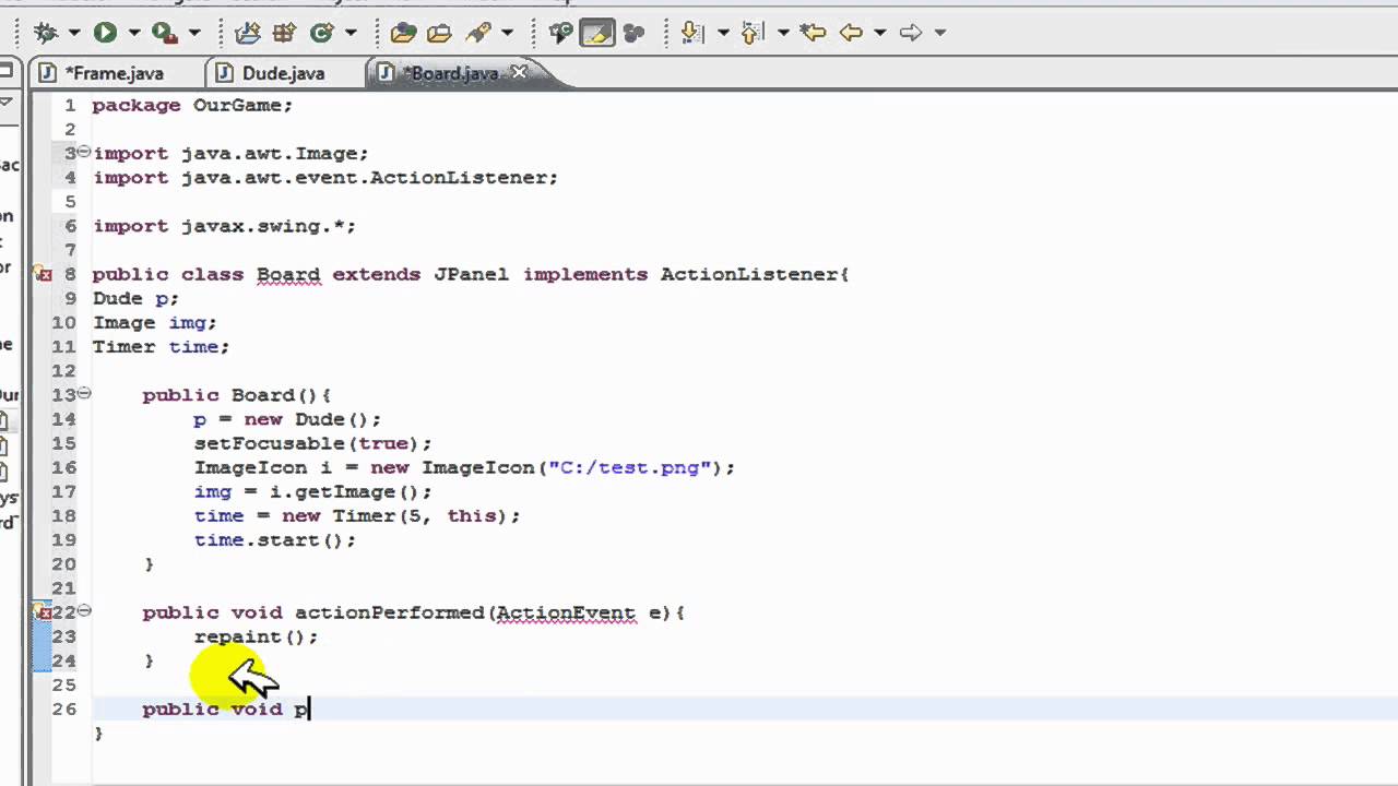 1 Java 2d Game Tutorial Help Part 1 Side Scrolling Game Youtube