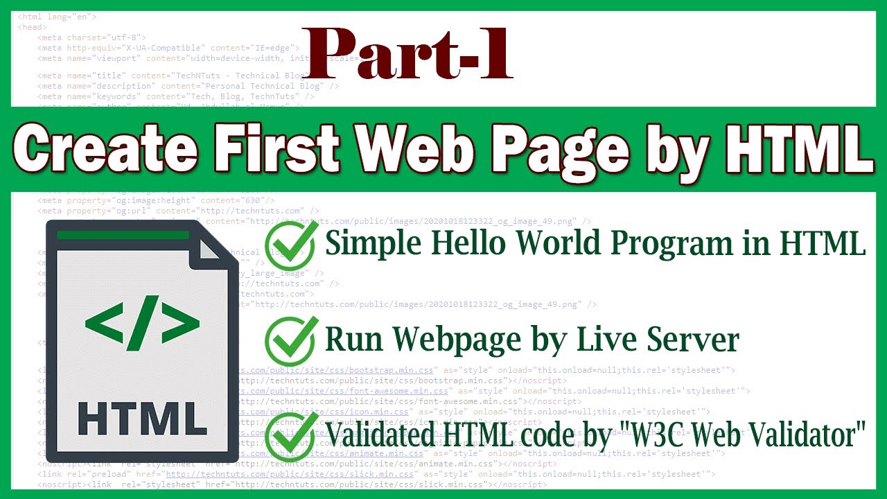 Page Html Hello World At Amanda Unger Blog
