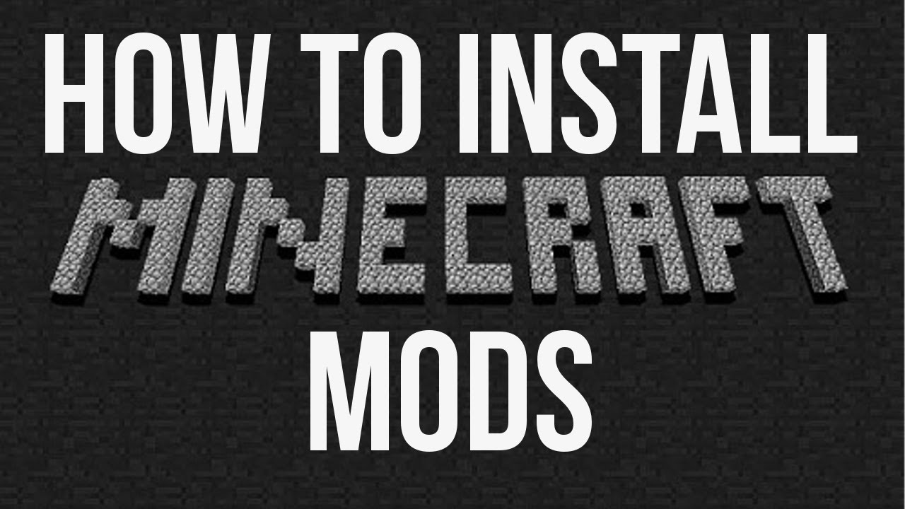 How To Install Minecraft Mods Youtube