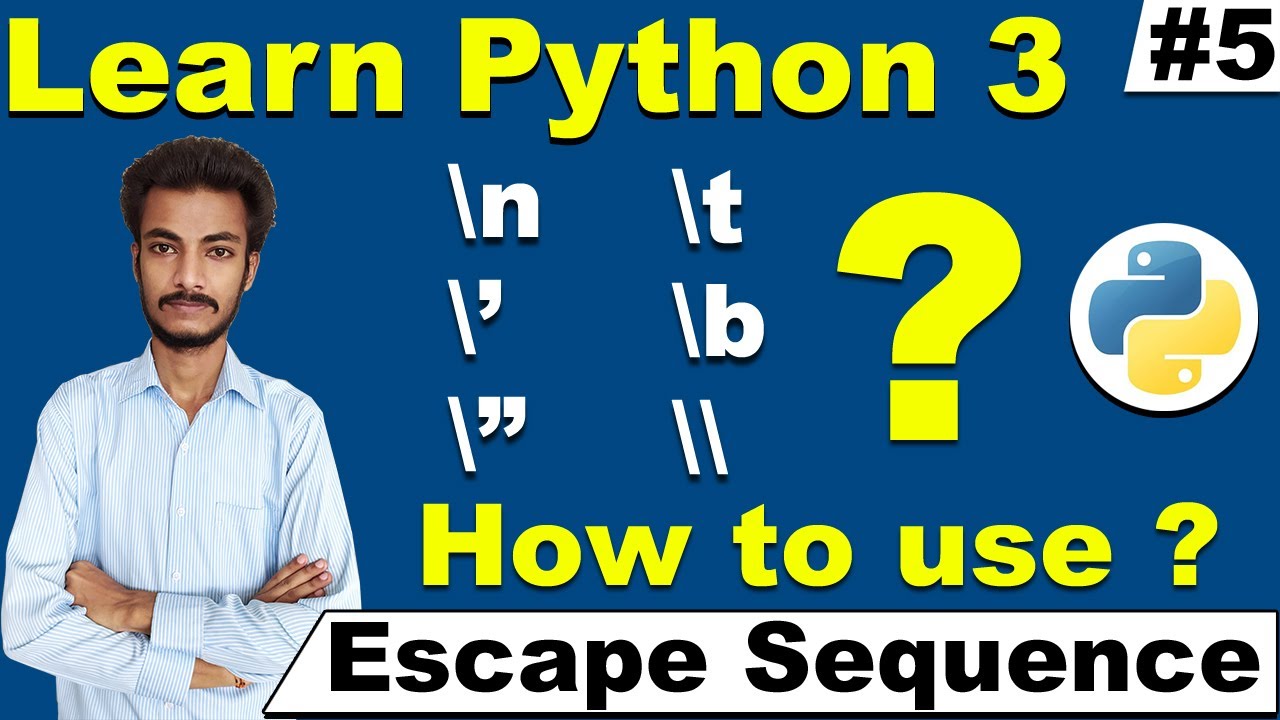 What Is Escape Sequence In Python With Example Design Talk