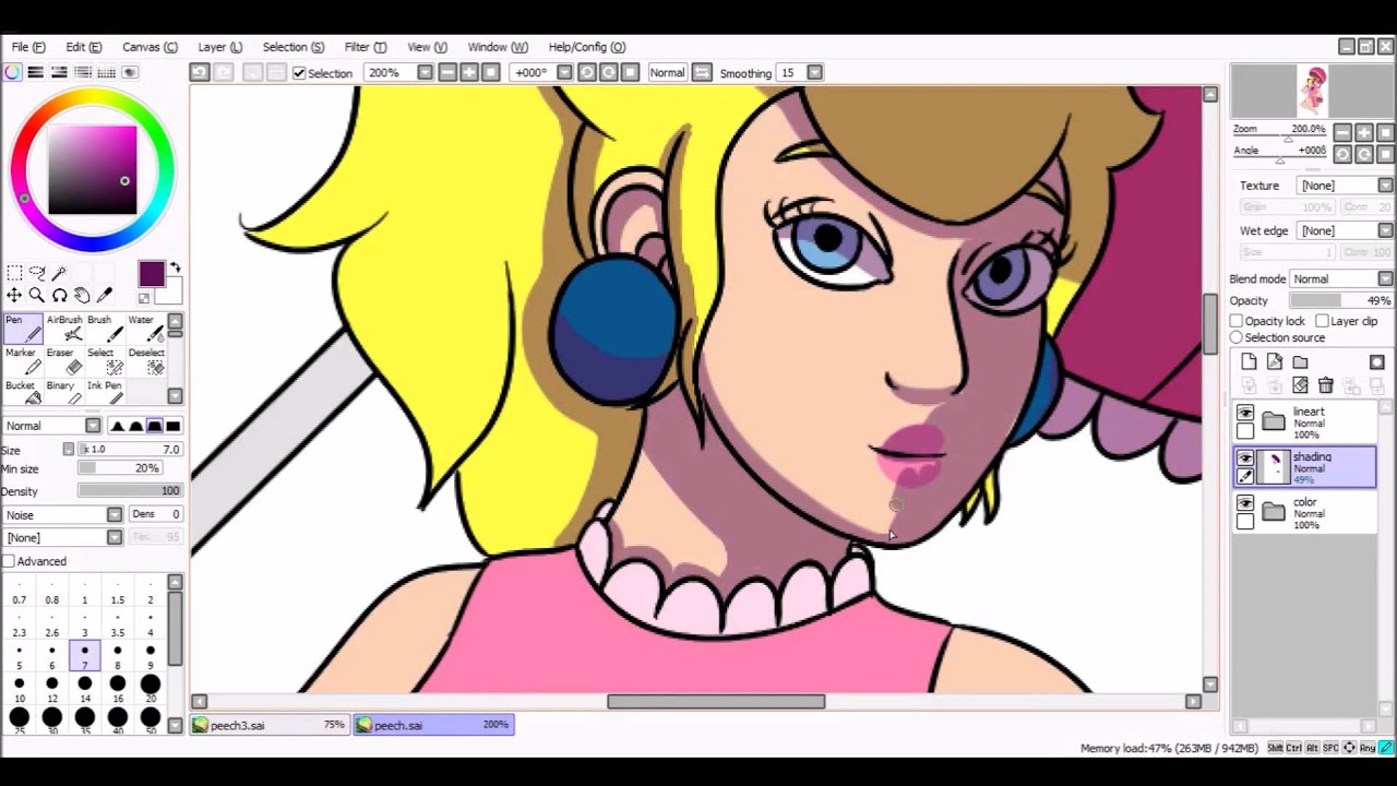 Peach On The Beach Speedpaint Youtube
