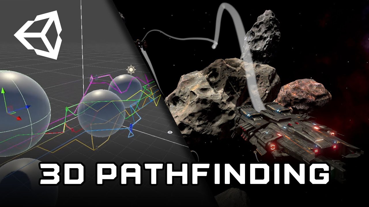 3d Pathfinding Agent Avoidance In Unity Youtube