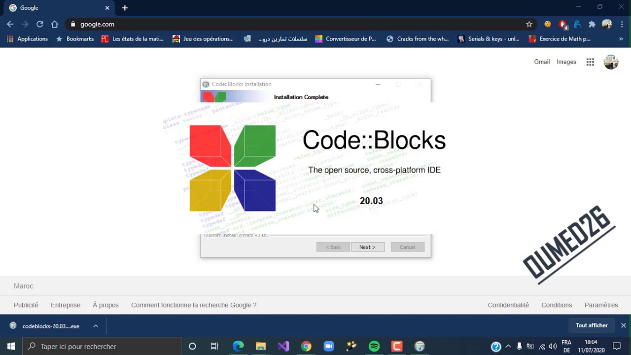 Probleme Compilation Sur Codeblocks Youtube