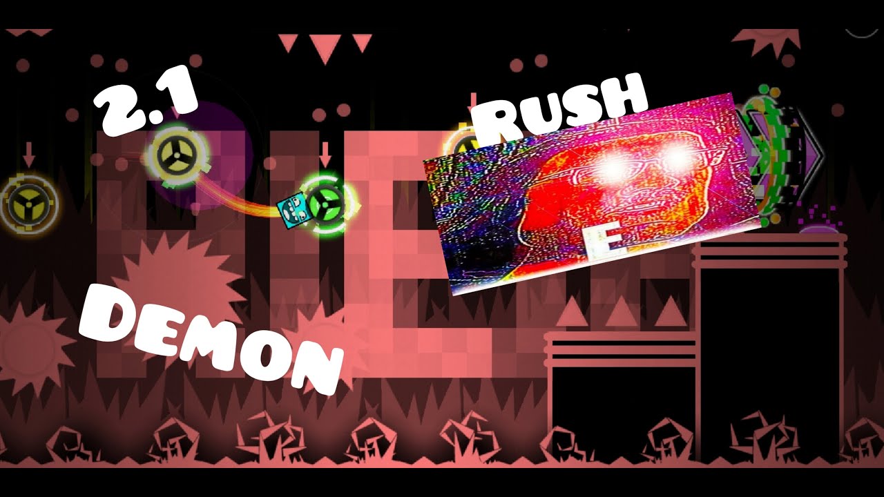 Rush E 100 Xxl By Valkyriemaster Geometry Dash Móvil Youtube