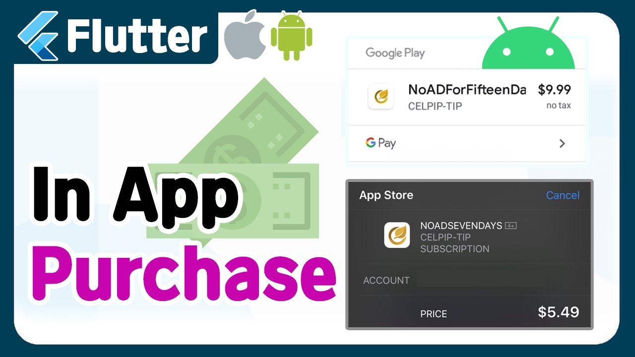 Flutter In App Purchase For Ios And Android Flutter In App Purchase