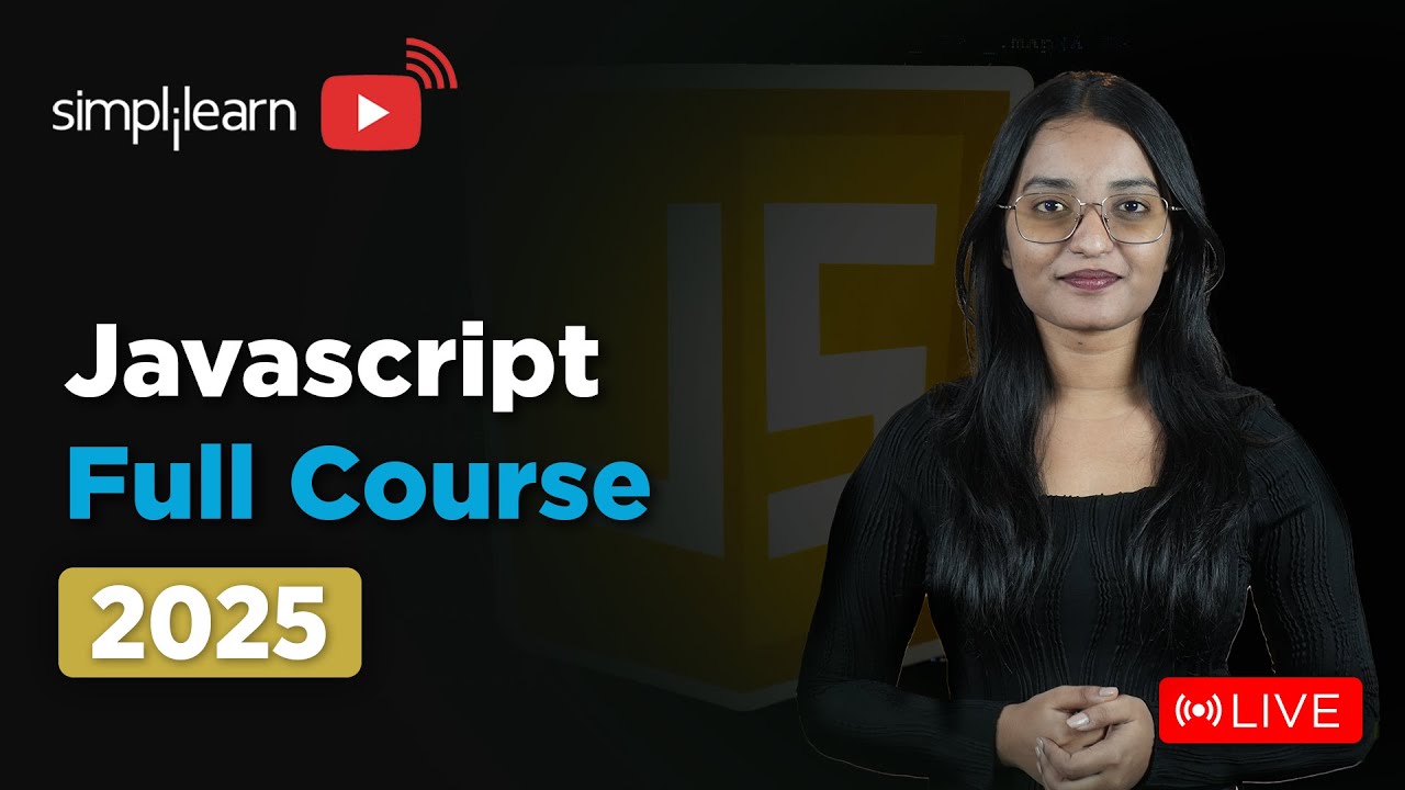 Javascript Full Course 2026 Javascript Tutorial For Beginners