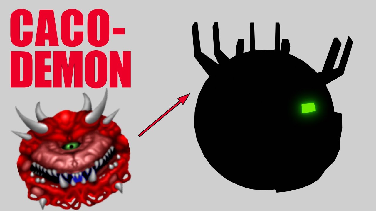 Cacodemon Model Doom Clone Devlog 31 Youtube