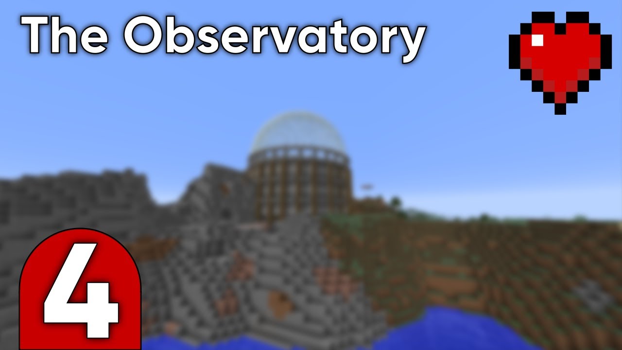 Minecraft 1 8 9 Survival Ep 4 The Observatory Youtube