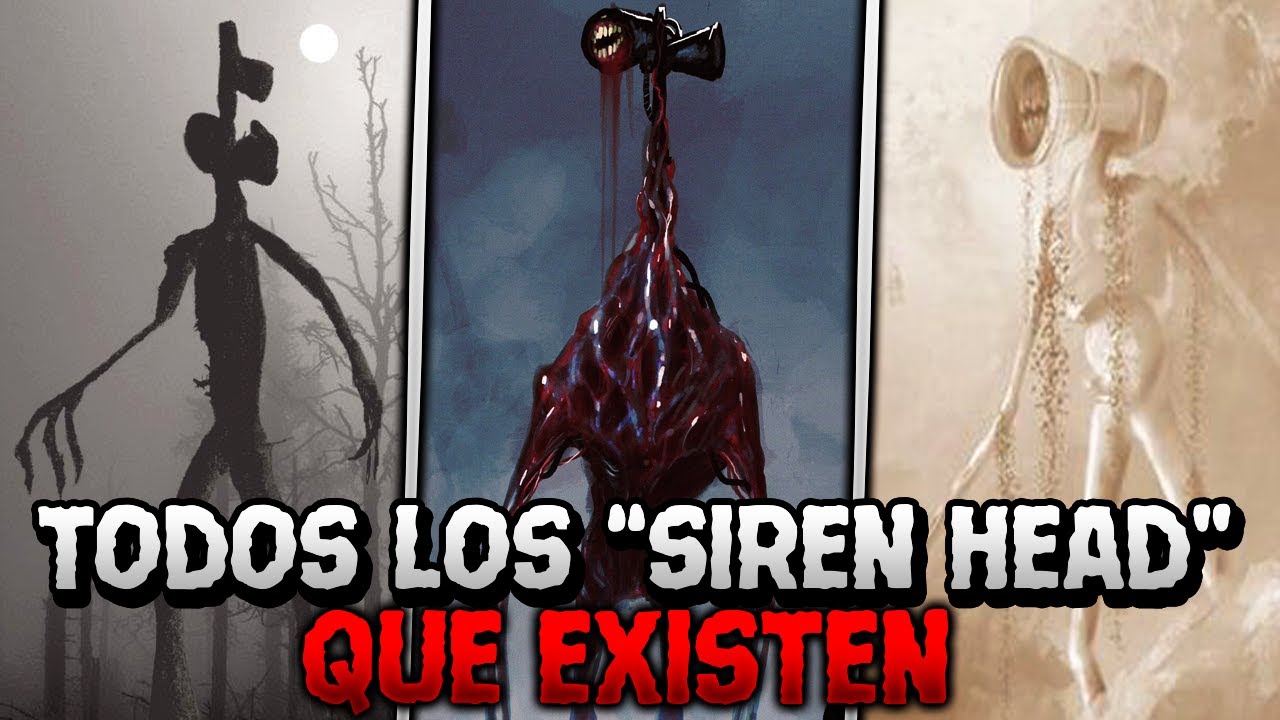 Todas Las Variantes De Siren Head Explicadas Todos Los Siren Head