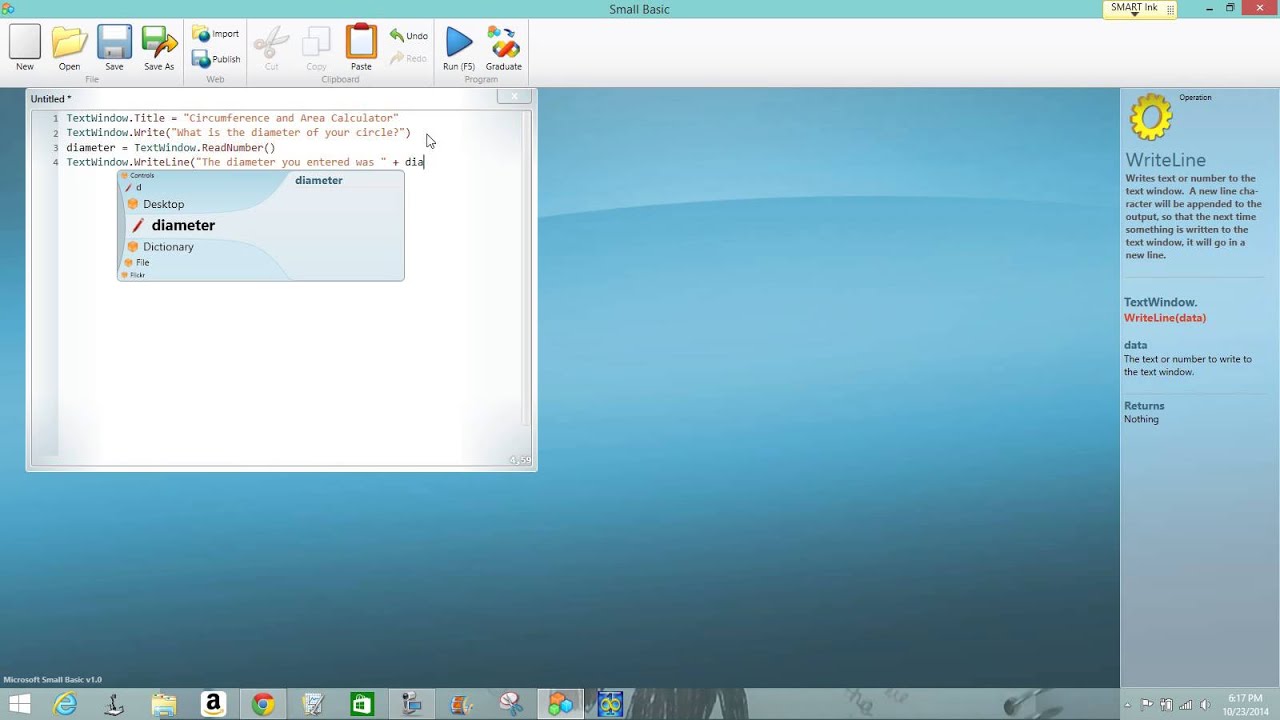 Small Basic Tutorial 1 3 Variables Youtube