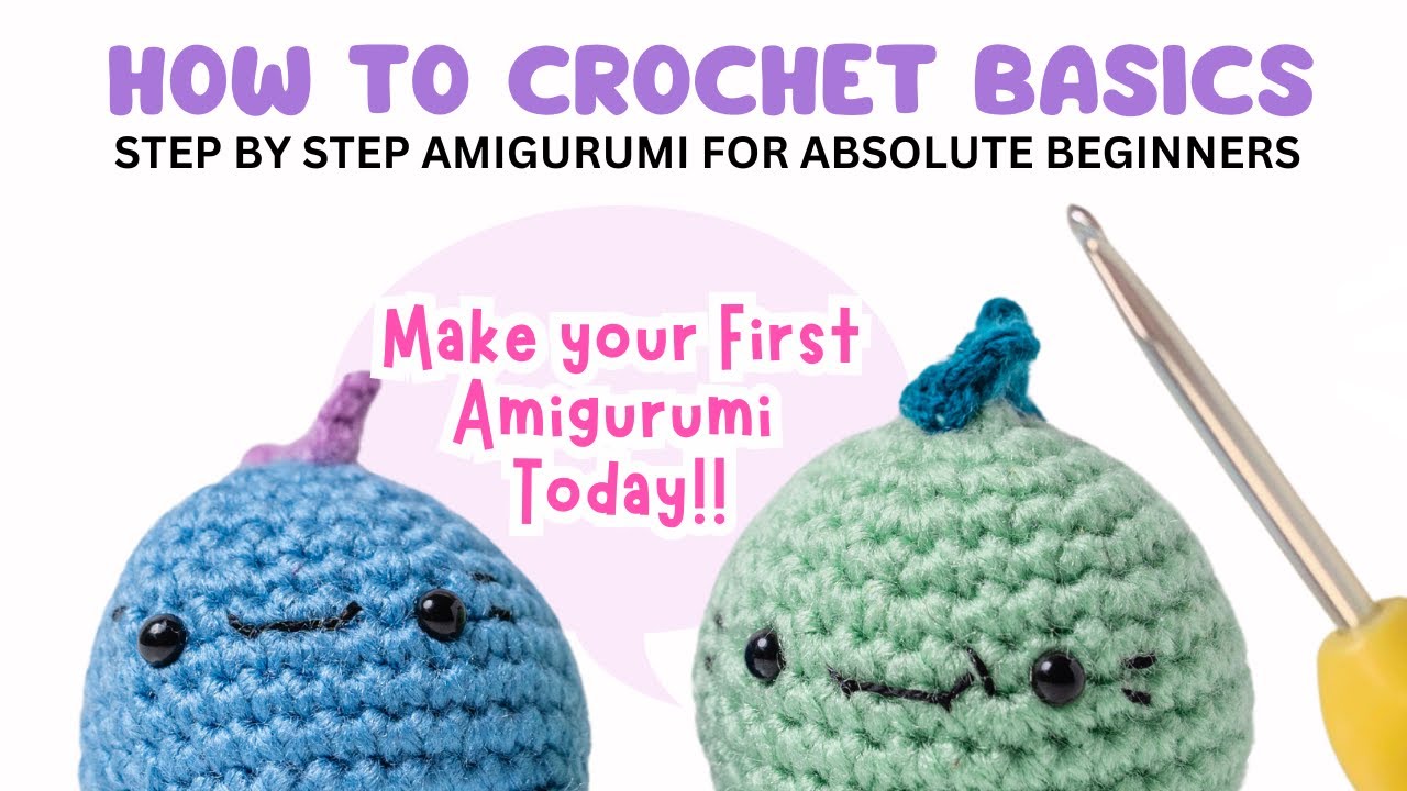 Learn All The Basic Crochet Stitches In This Easy Crochet Tutorial For