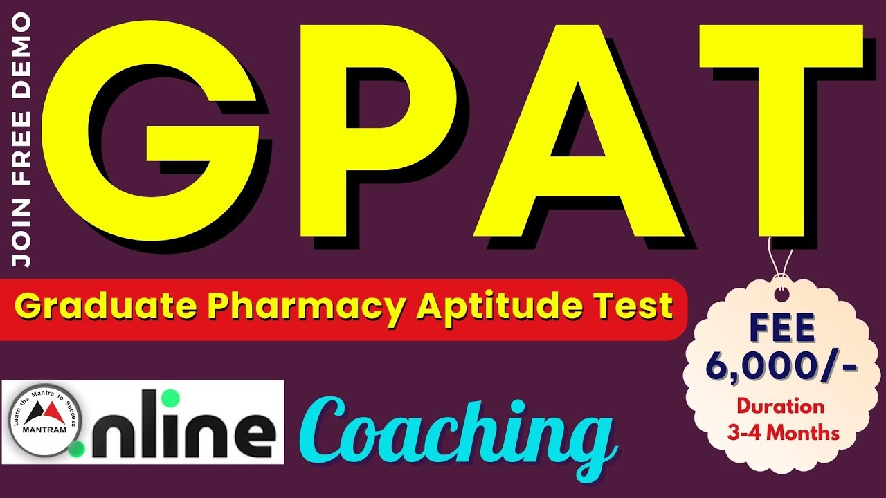 Gpat Coaching Classes Youtube
