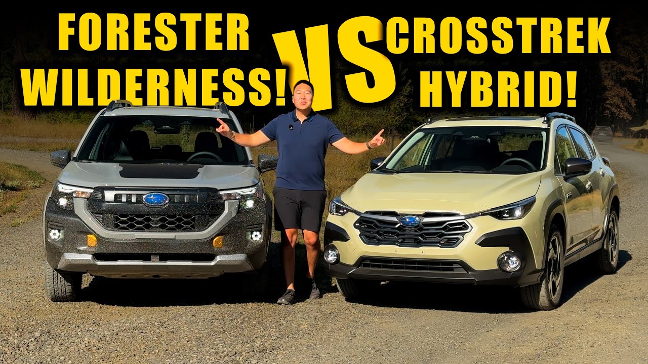 2026 Subaru Forester Wilderness Vs Crosstrek Hybrid Youtube