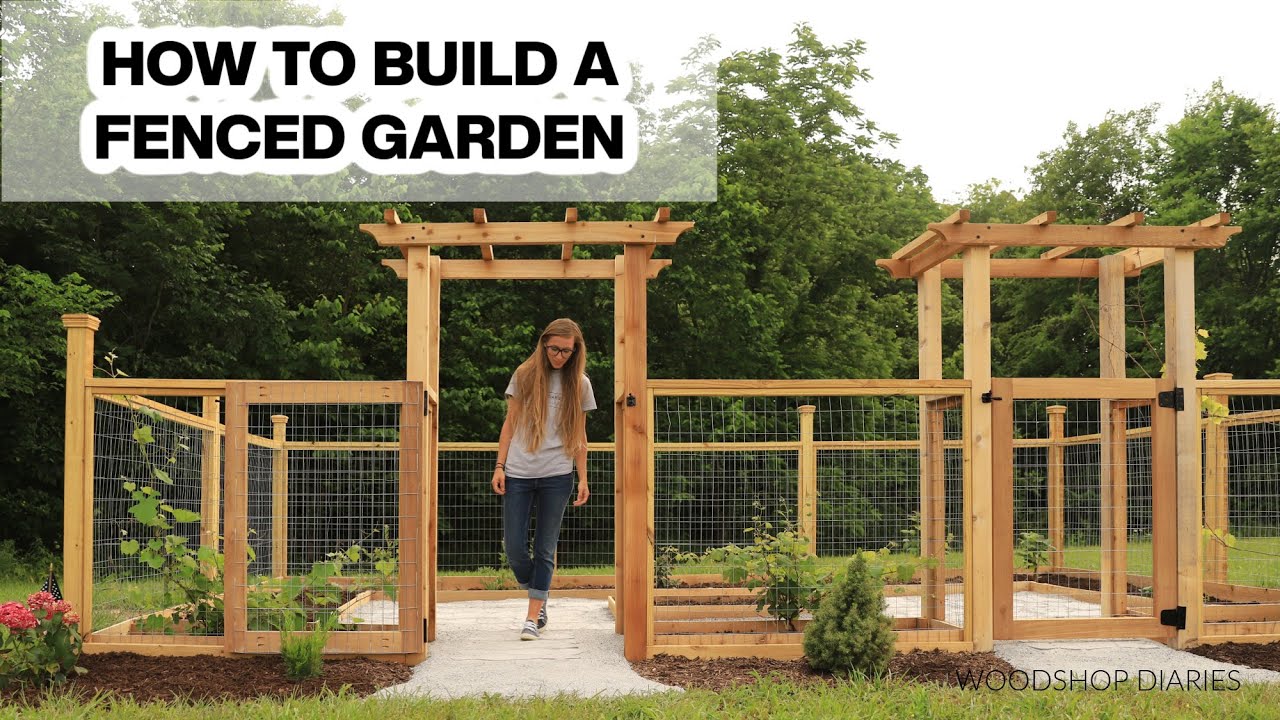 Garden Fence Diy Plans At Ryder Sidaway Blog