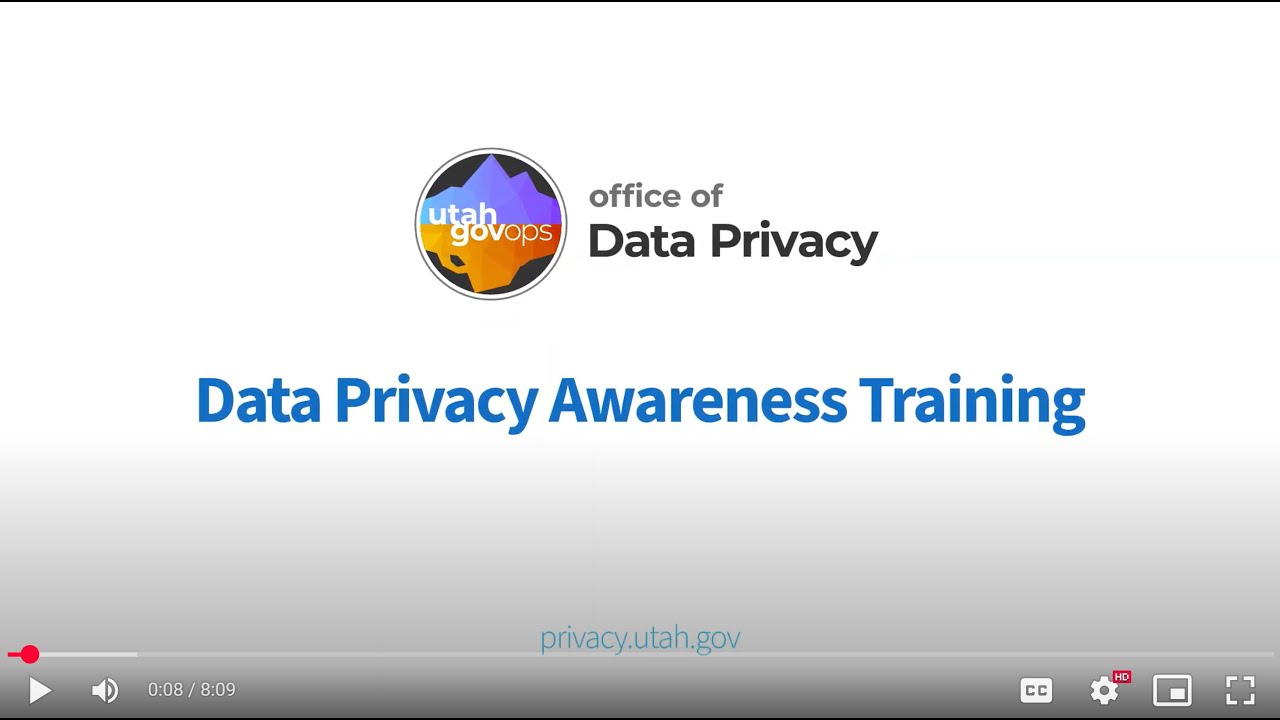 Data Privacy Training Youtube