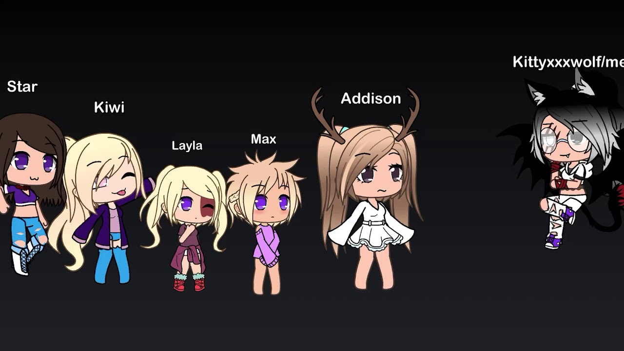 All My Gacha Life Characters Youtube