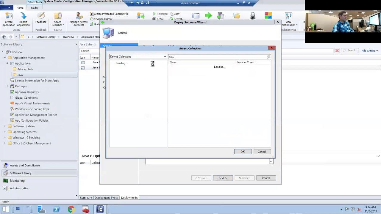 How To Deploy Software Via Sccm 2016 Current Branch Youtube
