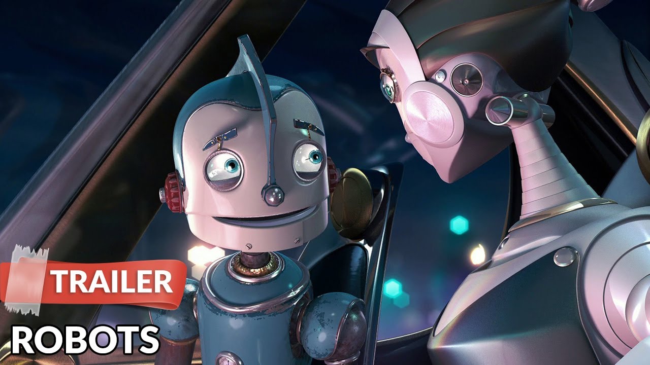 Robots 2005 Trailer Hd Ewan Mcgregor Halle Berry Youtube