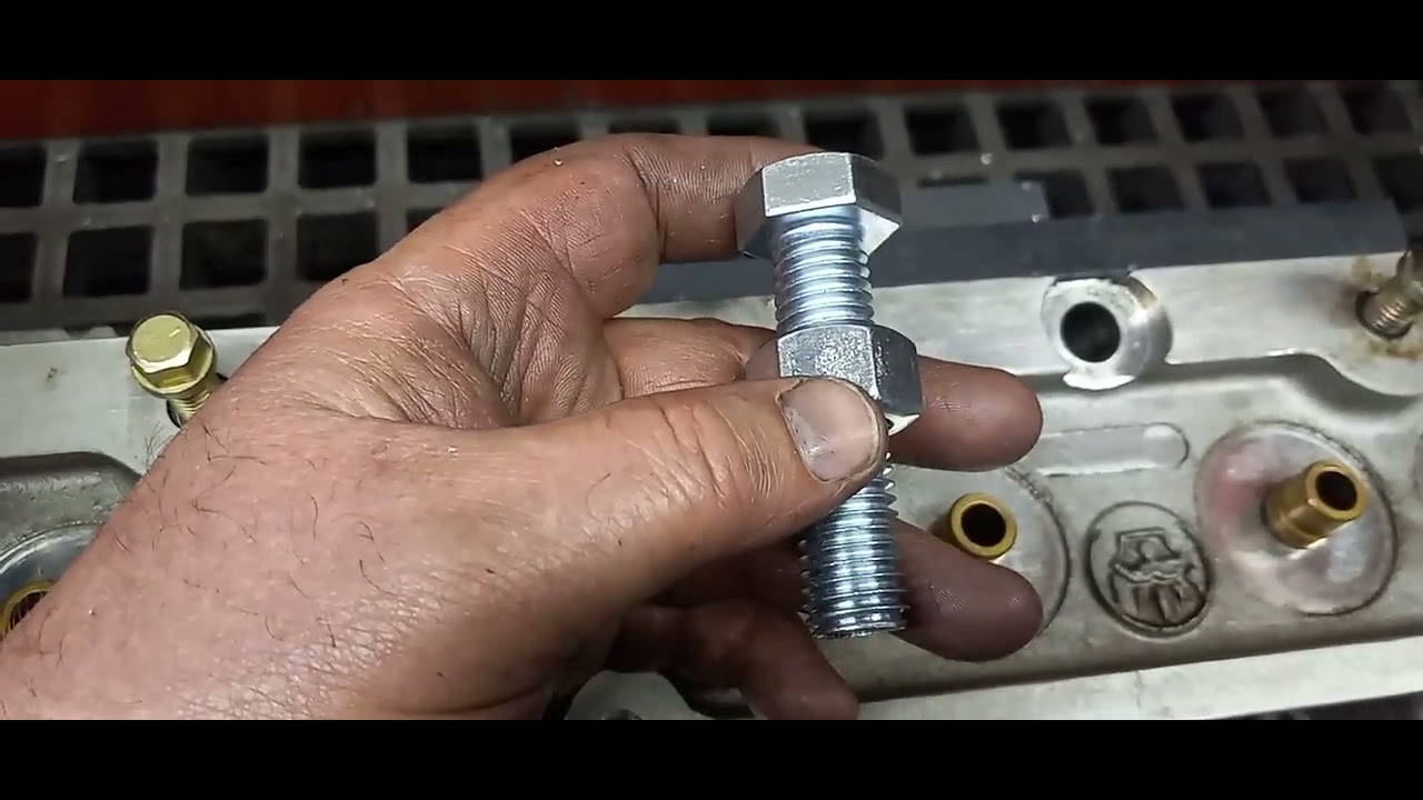 Ford Fe Aluminum Head Thread Repair Shop Made Insert Youtube