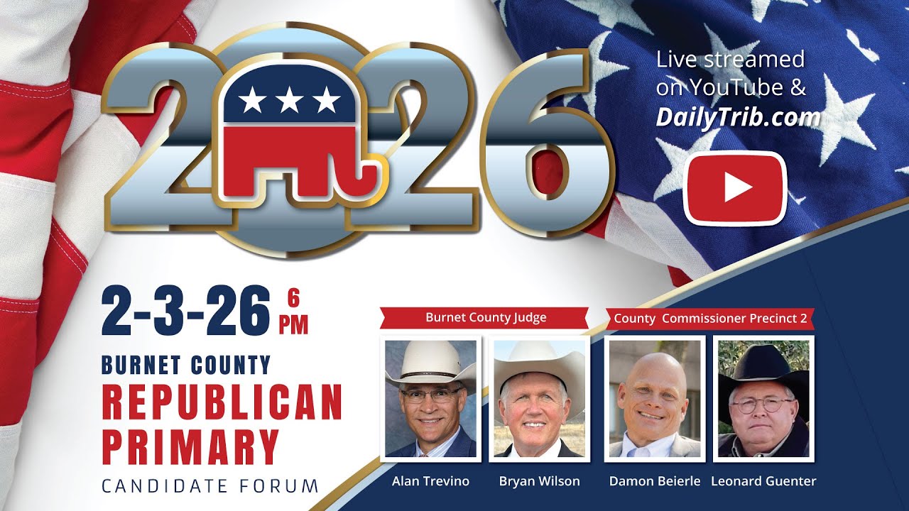 2026 Burnet County Republican Primary Candidate Forum 2 3 2026 Youtube