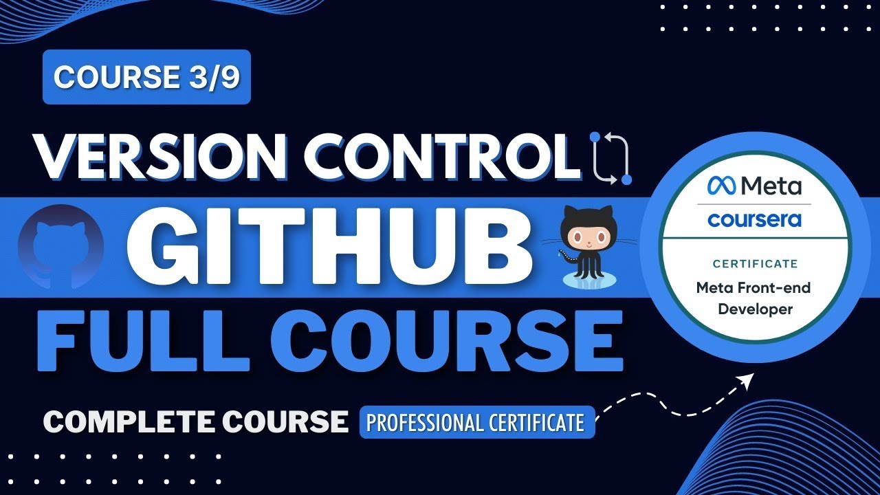 Version Control Full Course Github Full Tutorial Youtube