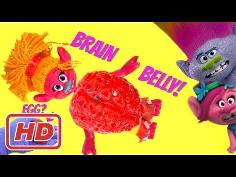 Cutting Open Trolls Movie Dj Suki S Brain Belly Operation Surgery To