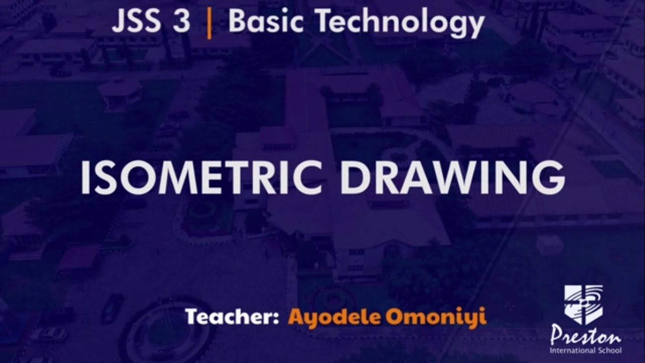 Isometric Drawing Jss3 Basic Technology Youtube