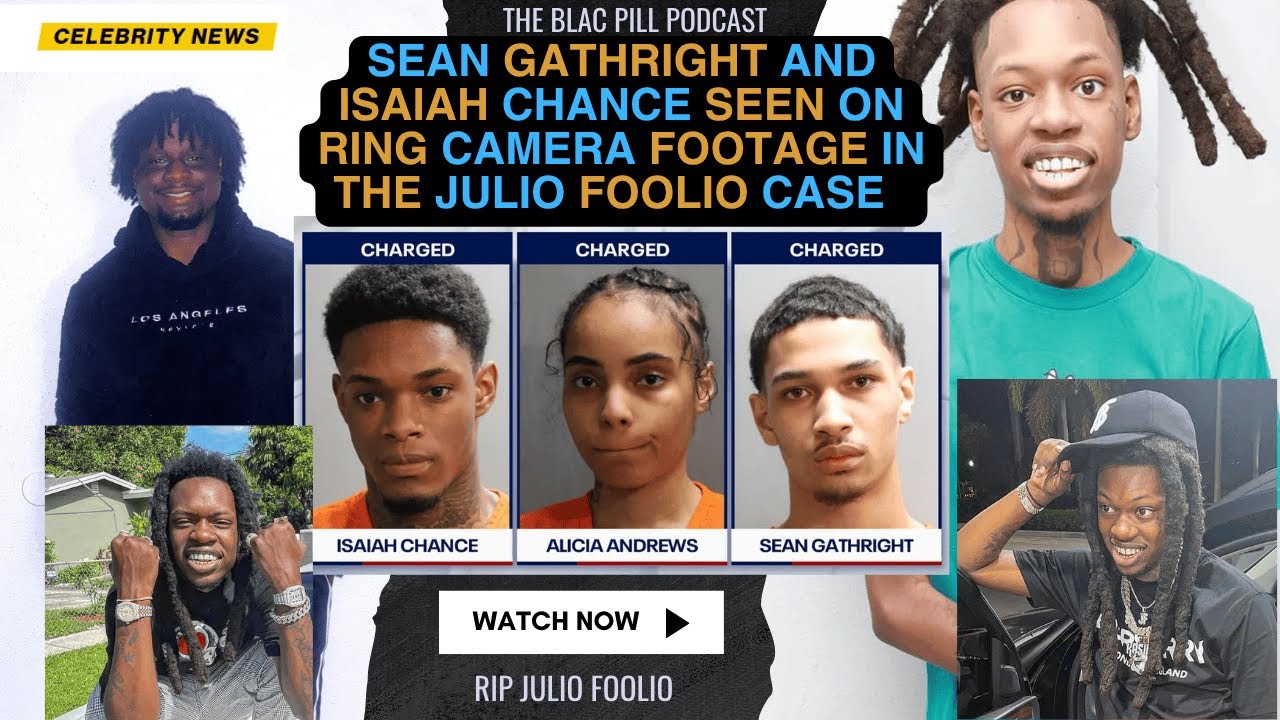 Sean Gathright And Isaiah Chance Seen On Ring Camera Footage In The