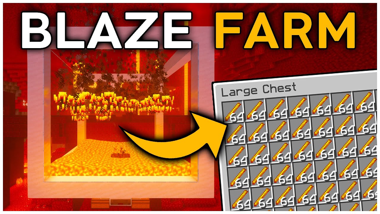 The Easiest Blaze Farm In Minecraft Java 1 21 Tutorial Youtube