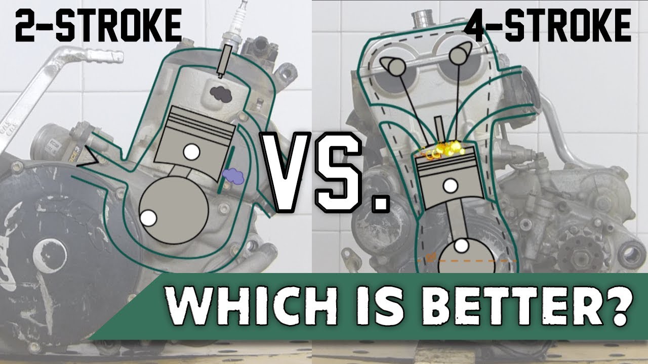 Difference Between Two Stroke And Four Stroke Engines