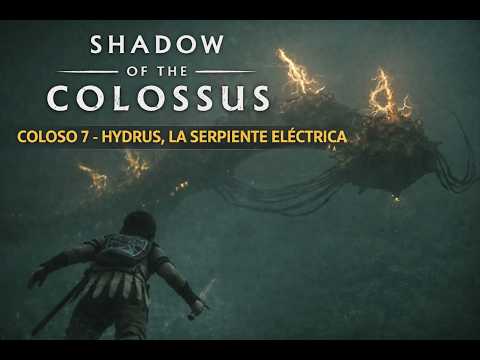 Shadow Of The Colossus Coloso 7 Hydrus La Serpiente Elèctrica