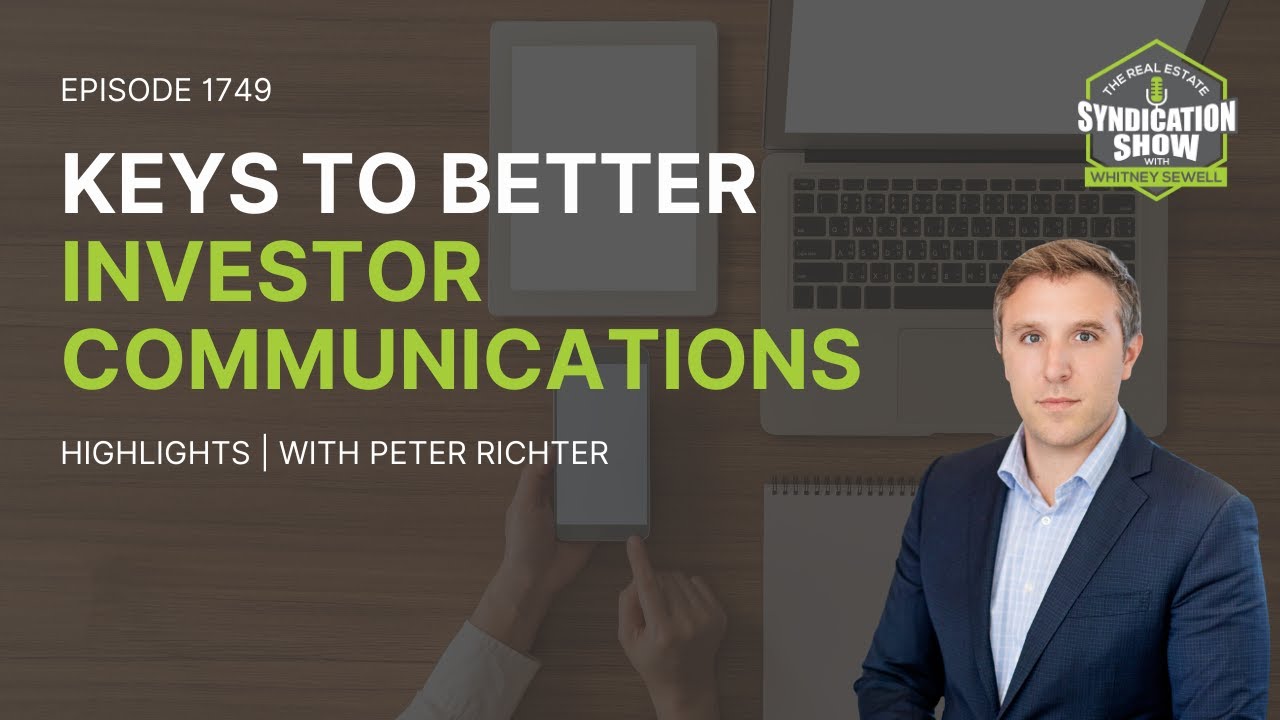 Keys To Better Investor Communication Highlights Peter Richter Youtube