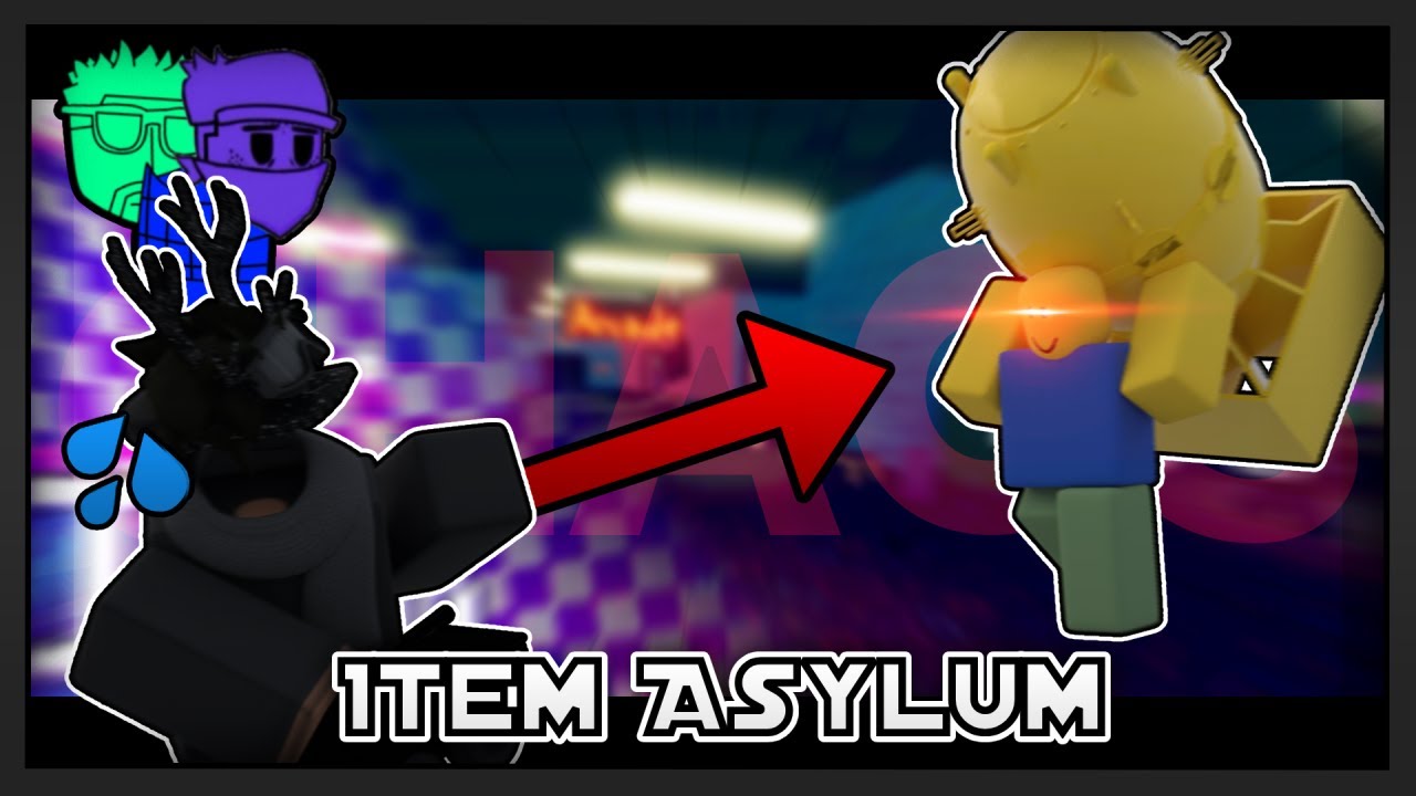 Item Asylum Is A Chaotic Experience Roblox Youtube