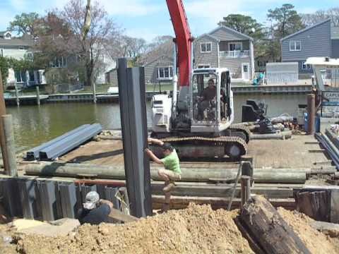 Bulkhead Construction Panel Installing Youtube