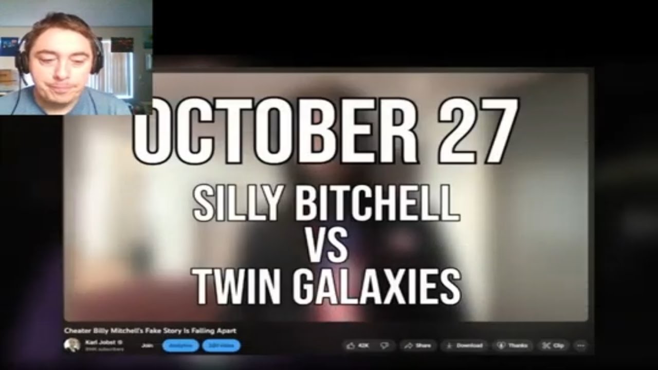 Cheater Billy Mitchell Is Running Scared Karl Jobst Reaction Youtube
