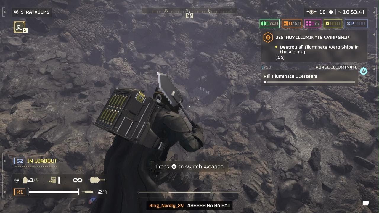 Helldivers 2 Weird Structure Under The Map Youtube
