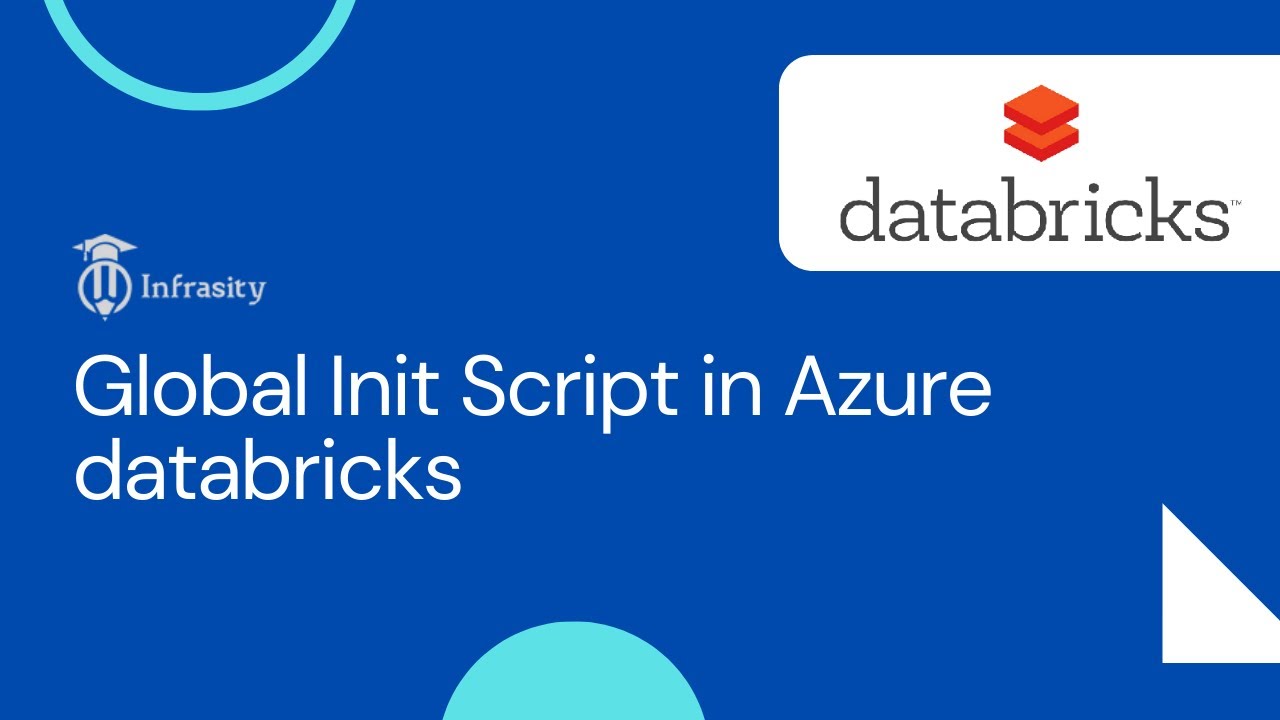 Global Init Script In Azure Databricks Youtube